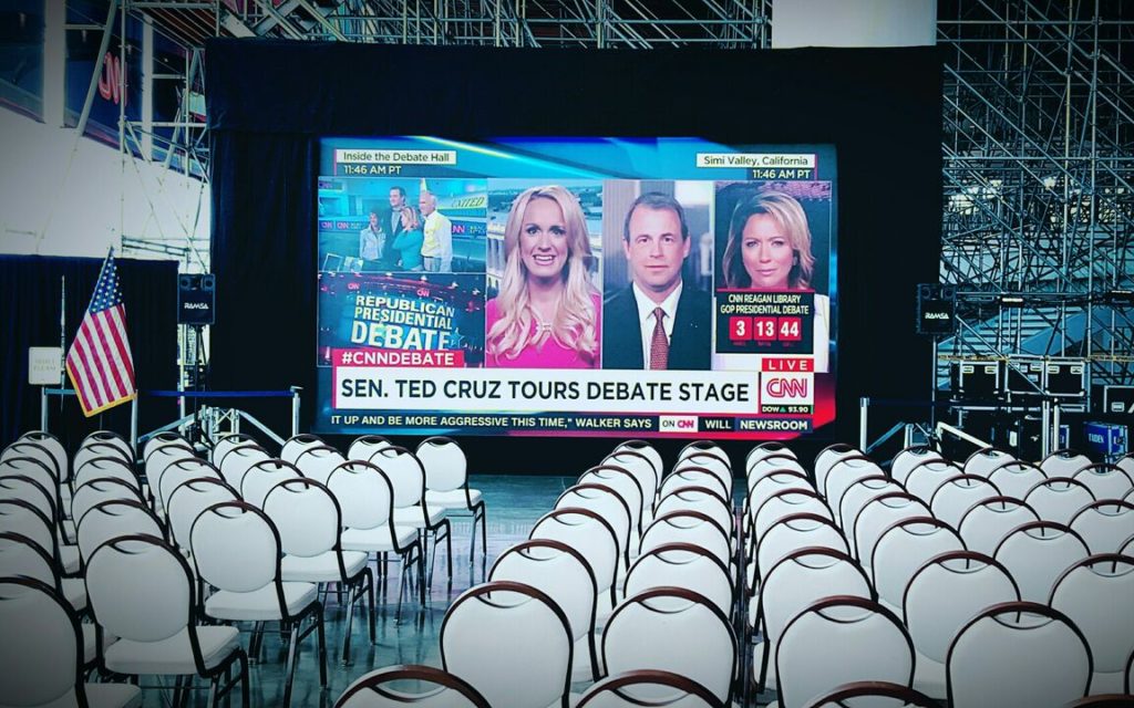 Republican Presidential Debate – Matrix Visual