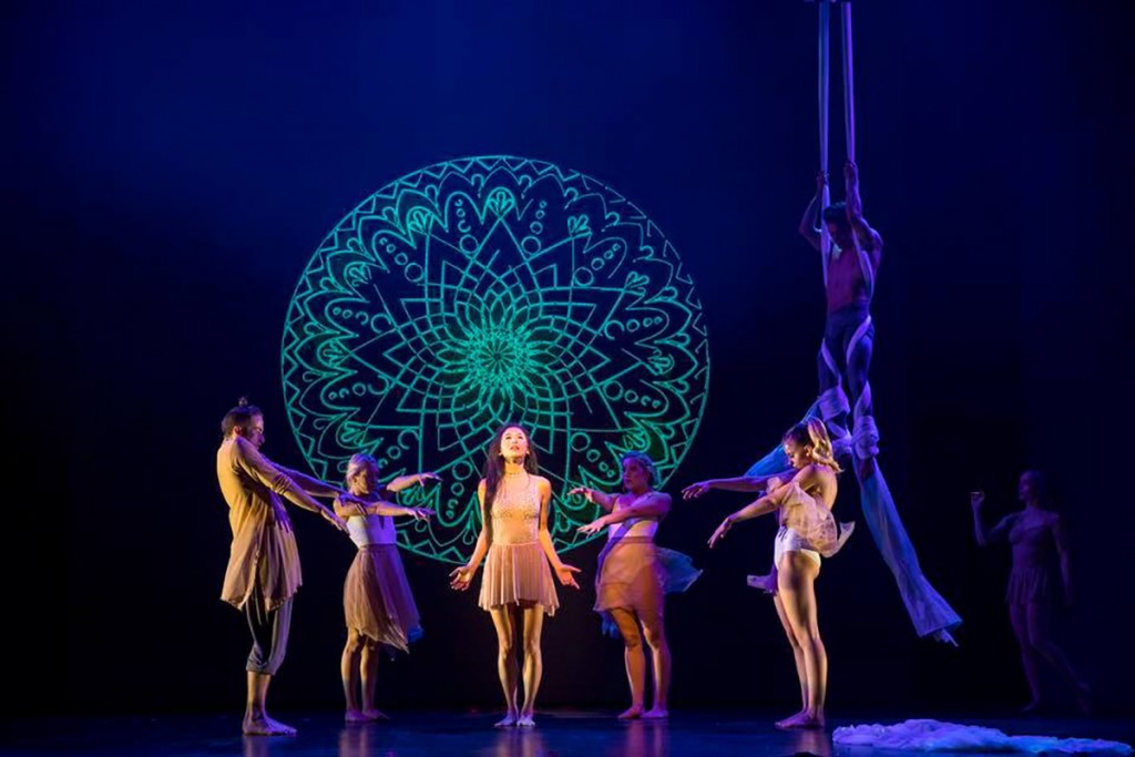 Matrix Visual provides LED backdrop for the Niguma - Mantra Opera