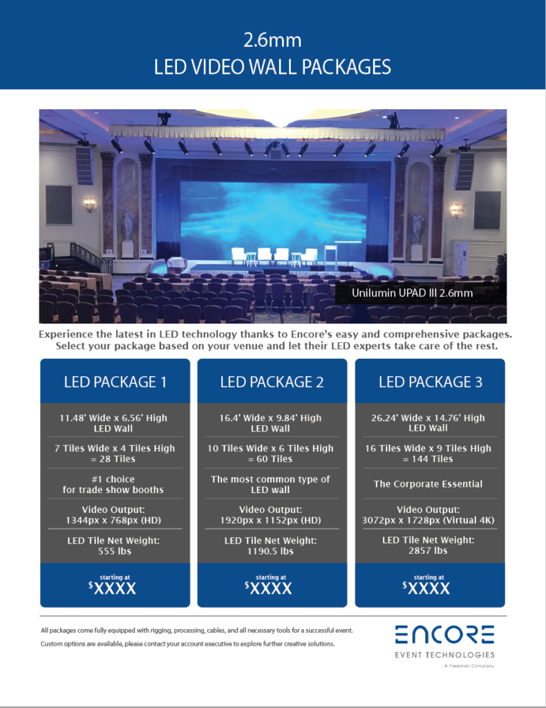 2.6mm Brochure – Matrix Visual