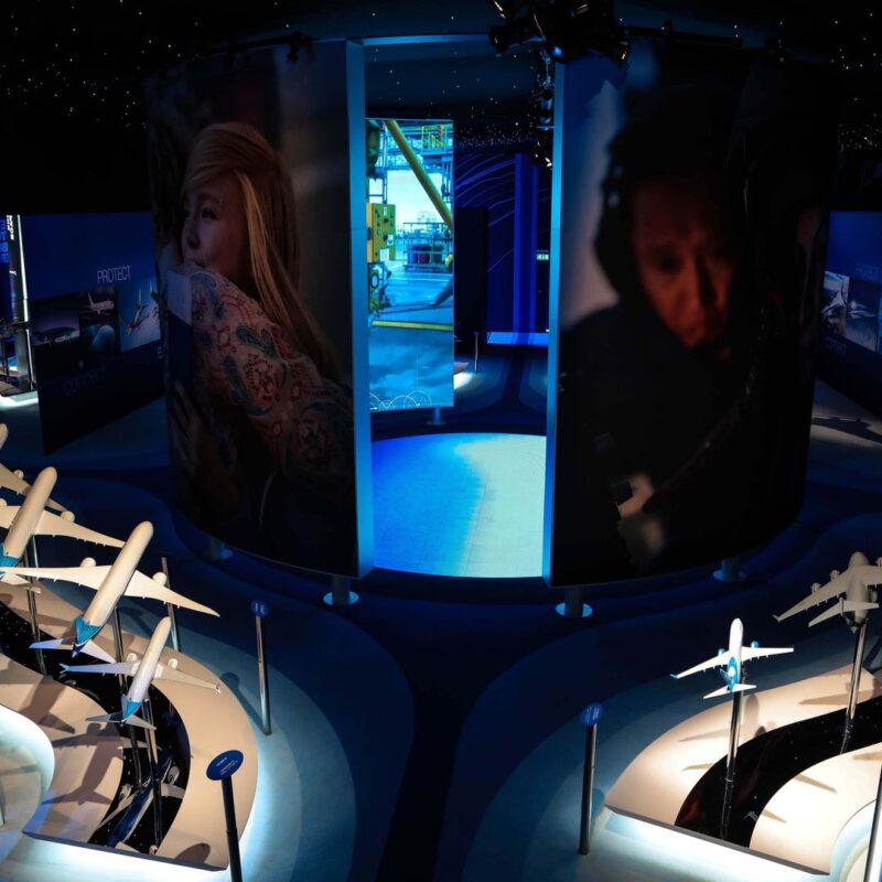 Boeing - Vivid LED Displays with Matrix Visual