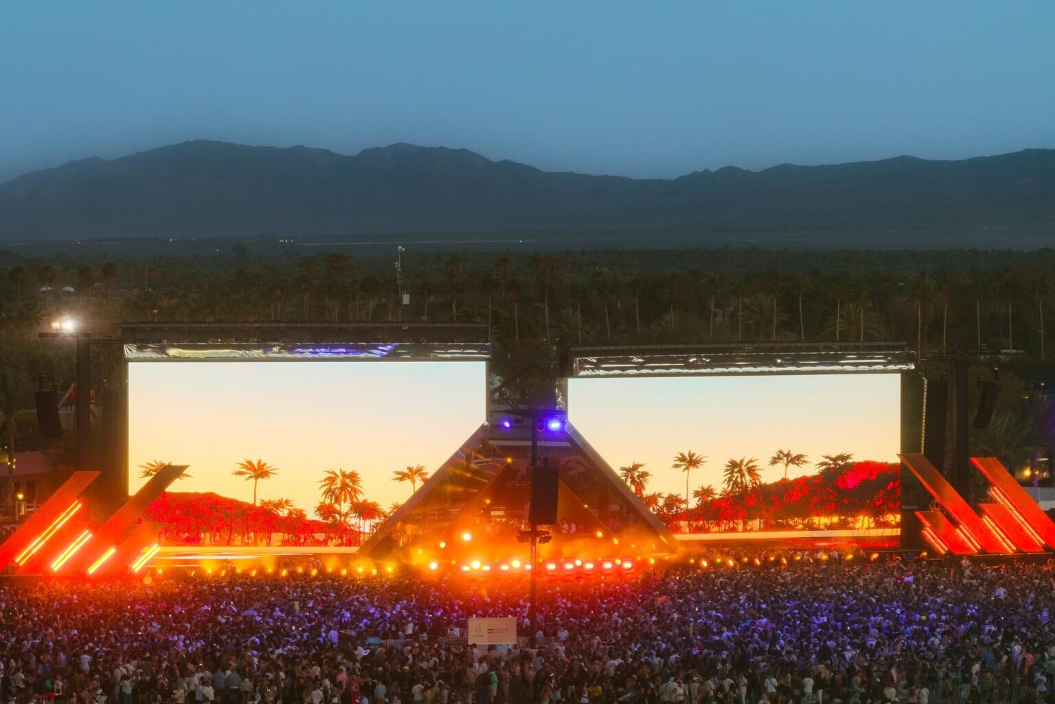Coachella 2024 – Quasar Stage - Vivid LED Displays with Matrix Visual